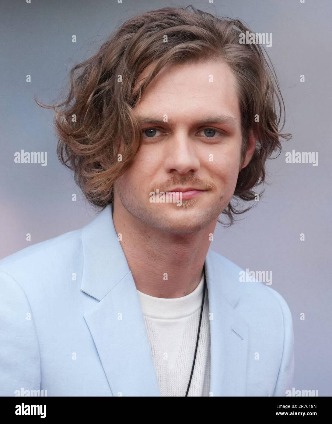 Los Angeles, USA. 12th June, 2023. Ty Simpkins arrives at the Warner ...