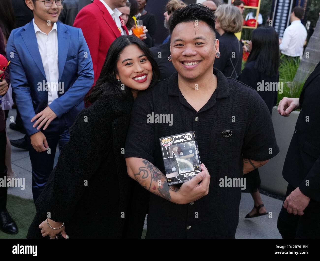 Los Angeles, USA. 12th June, 2023. (L-R) Alyssa Rafael and AJ Rafael at ...
