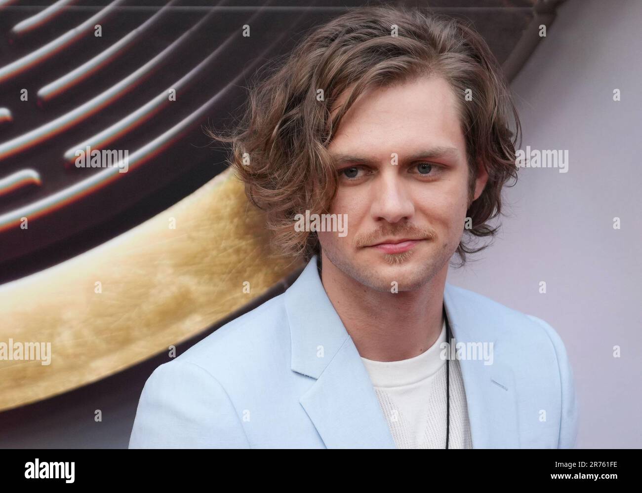 Los Angeles, USA. 12th June, 2023. Ty Simpkins arrives at the Warner ...