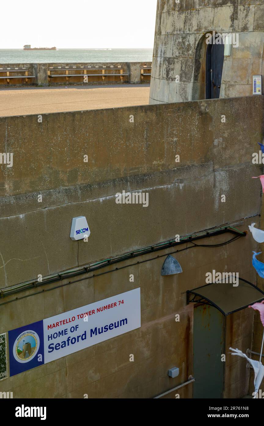 Seaford Museum at Seaford Beach, East Sussex, England Stock Photo - Alamy