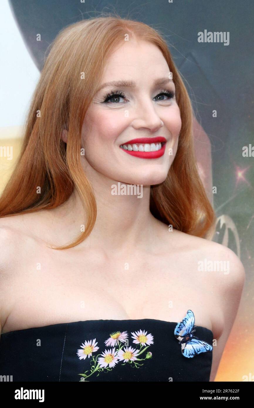 LOS ANGELES - JUN 12: Jessica Chastain at The Flash Premiere at the ...