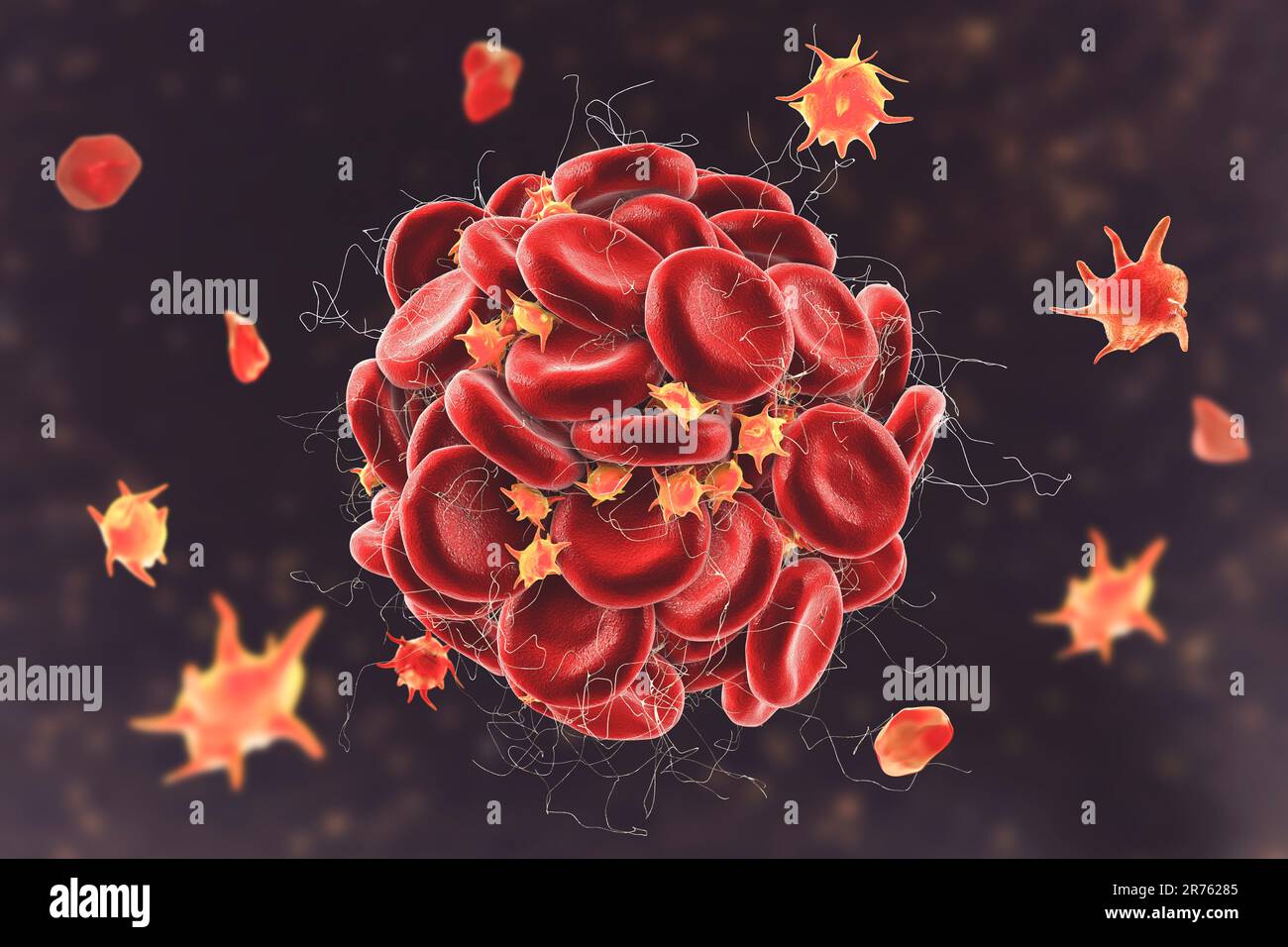 Blood clotting and covid 19 hi-res stock photography and images - Alamy