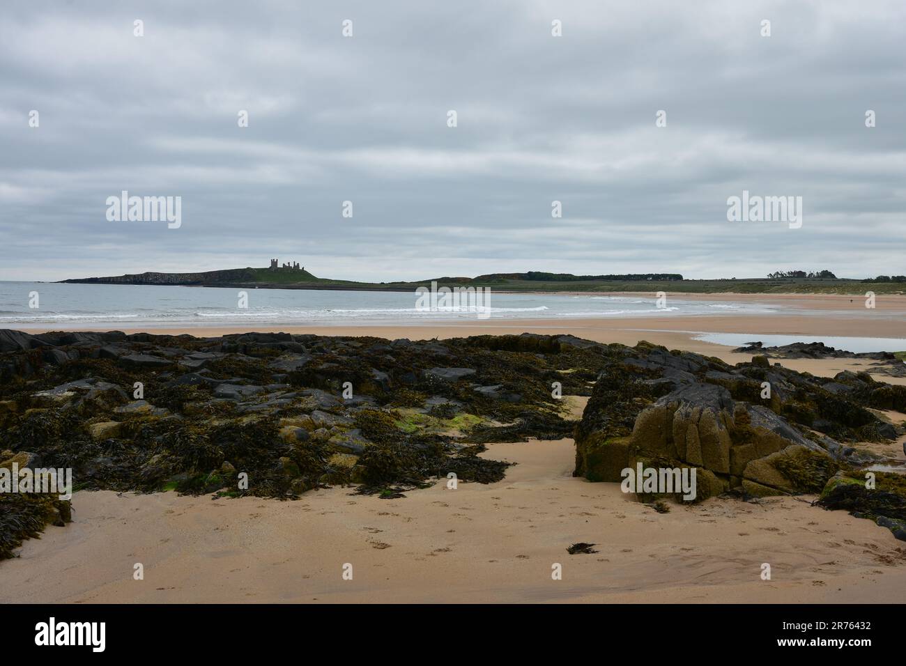 Embleton Bay, Summer, Northumberland Stock Photo - Alamy