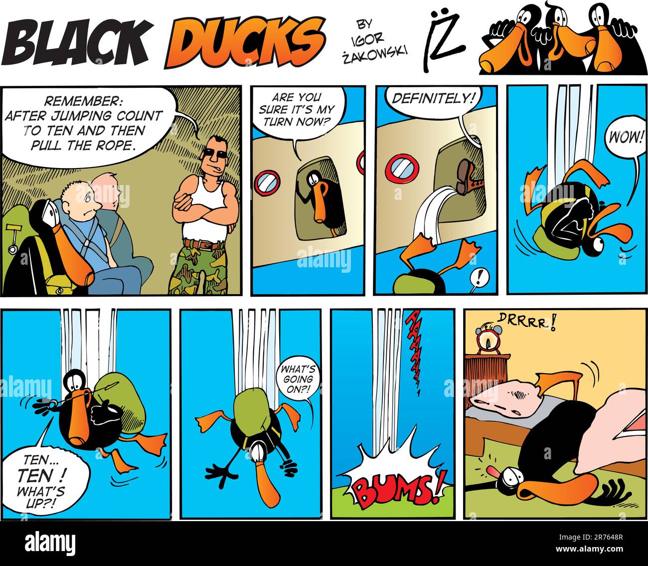 Canopy chute Stock Vector Images - Alamy