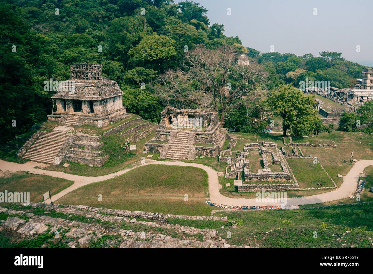 Cross group at palenque hi-res stock photography and images - Alamy