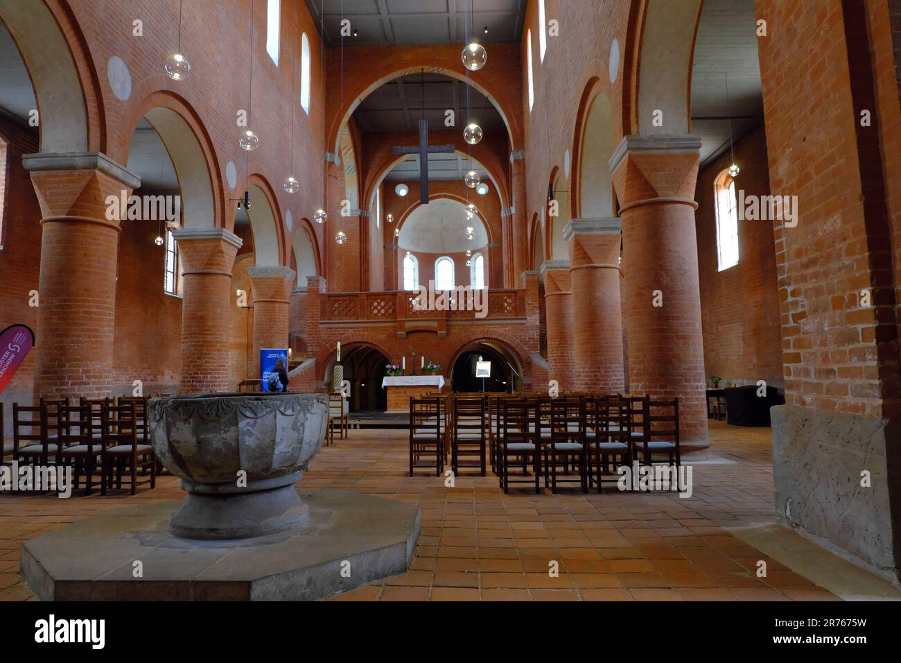 Int: Jericho Church, for permissions contact the diocese Stock Photo ...