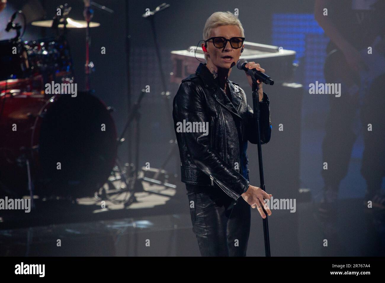 Moscow. Singer Diana Arbenina at the 2nd National Internet Content ...