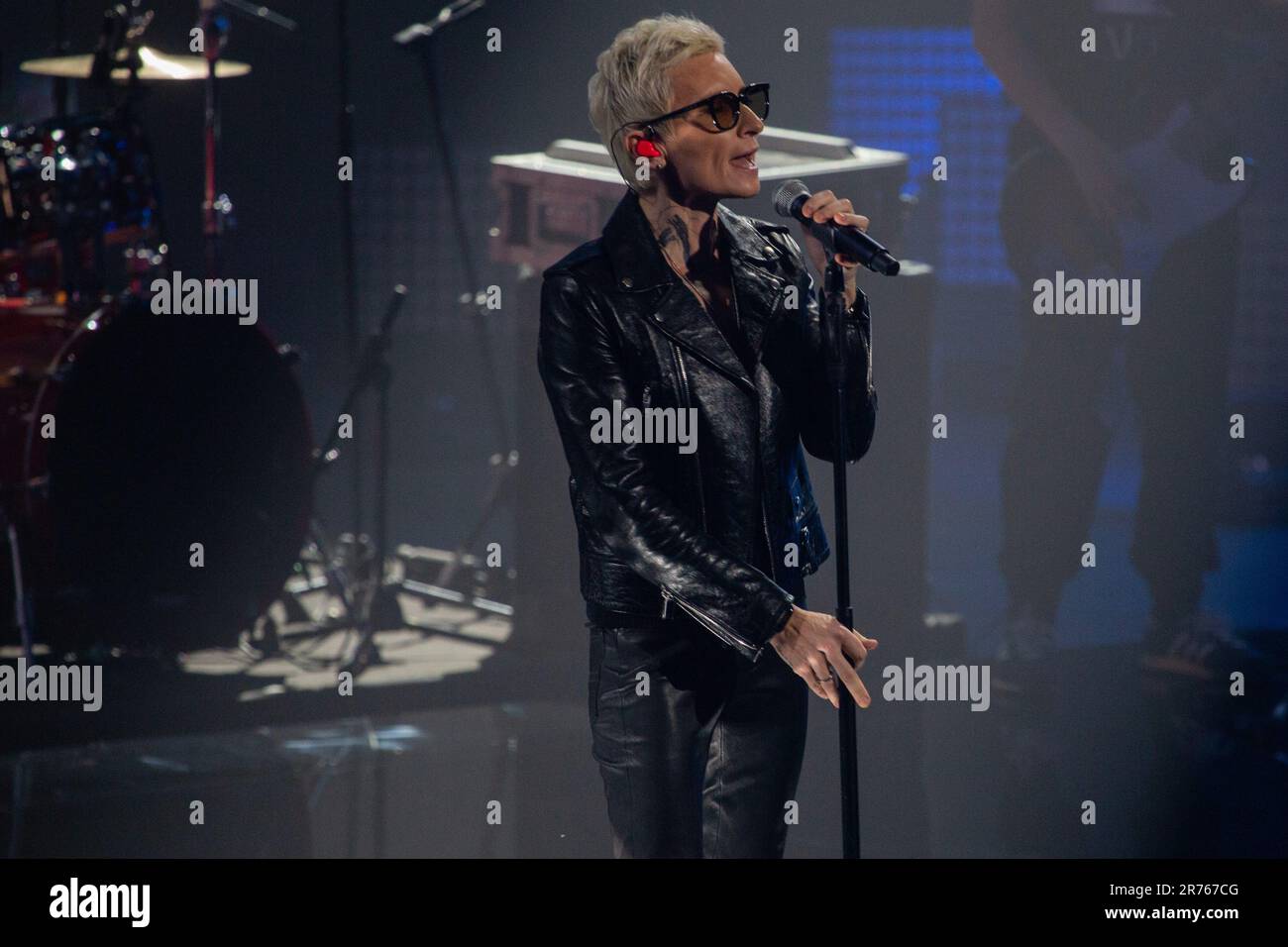 Moscow. Singer Diana Arbenina at the 2nd National Internet Content ...