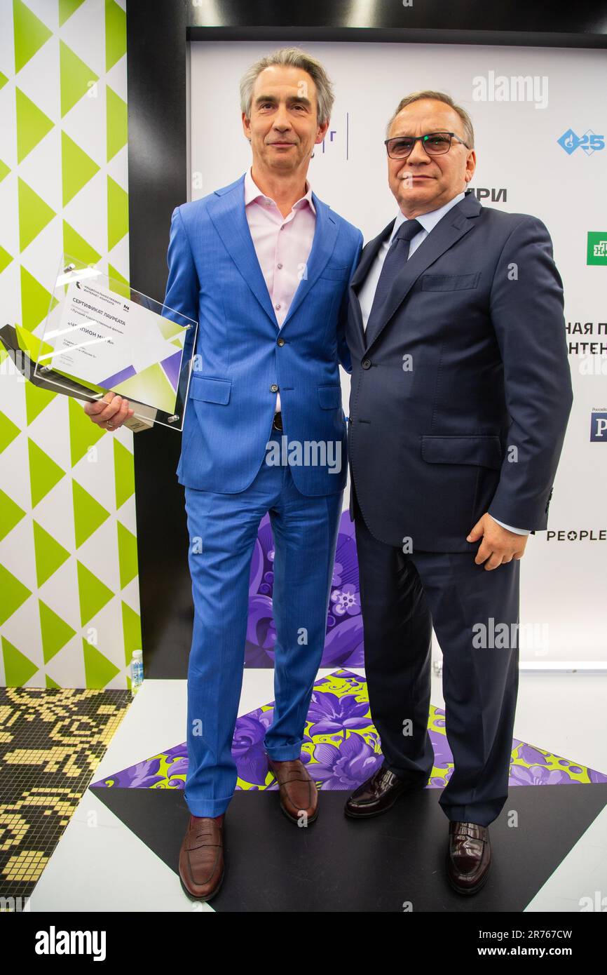 Moscow. Producer Anton Zlatopolsky and director, producer Igor ...