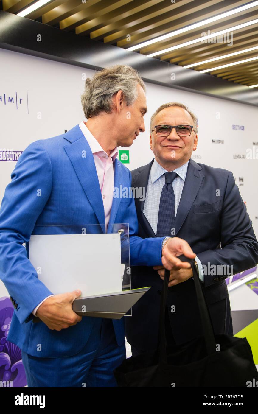 Moscow. Producer Anton Zlatopolsky and director, producer Igor ...