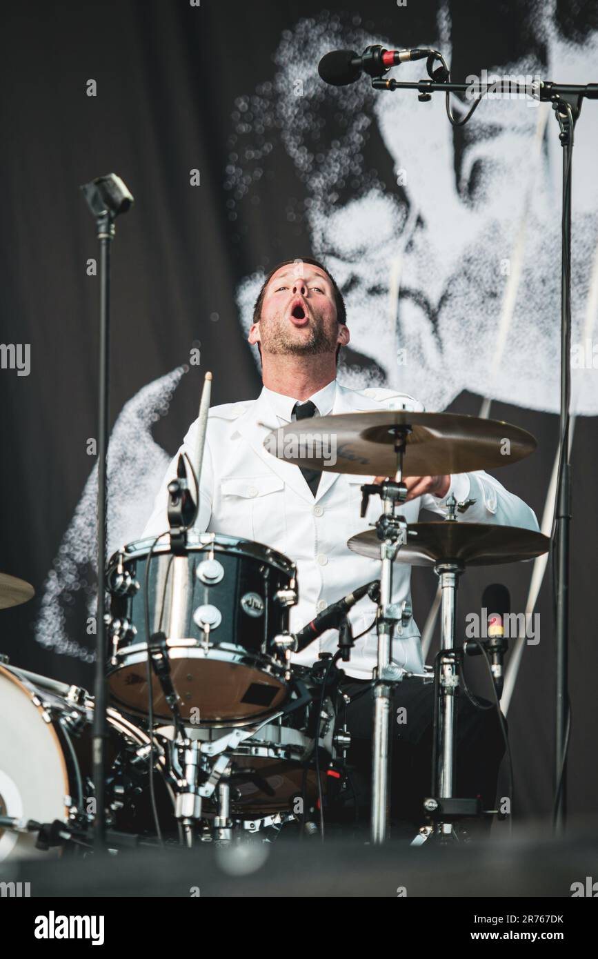 MUNICH, GERMANY ROCKAVARIA FESTIVAL: Christian Grahn, also known as ...