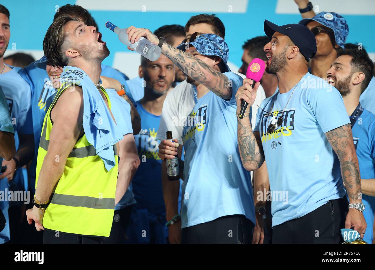 Jack grealish manchester city parade hi-res stock photography and ...