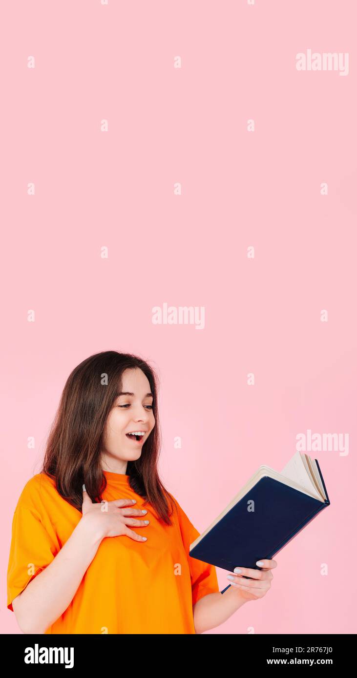 Captivating Reader: Beautiful Woman Engrossed in a Fascinating Book ...