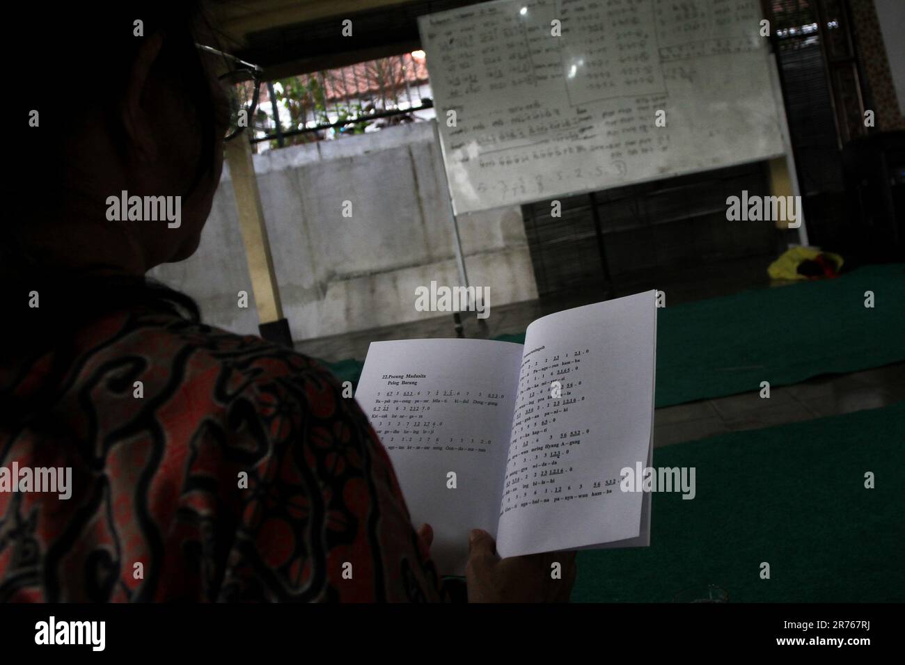 June 13, 2023, Yogyakarta, Yogyakarta, Indonesia: A woman attends a ...