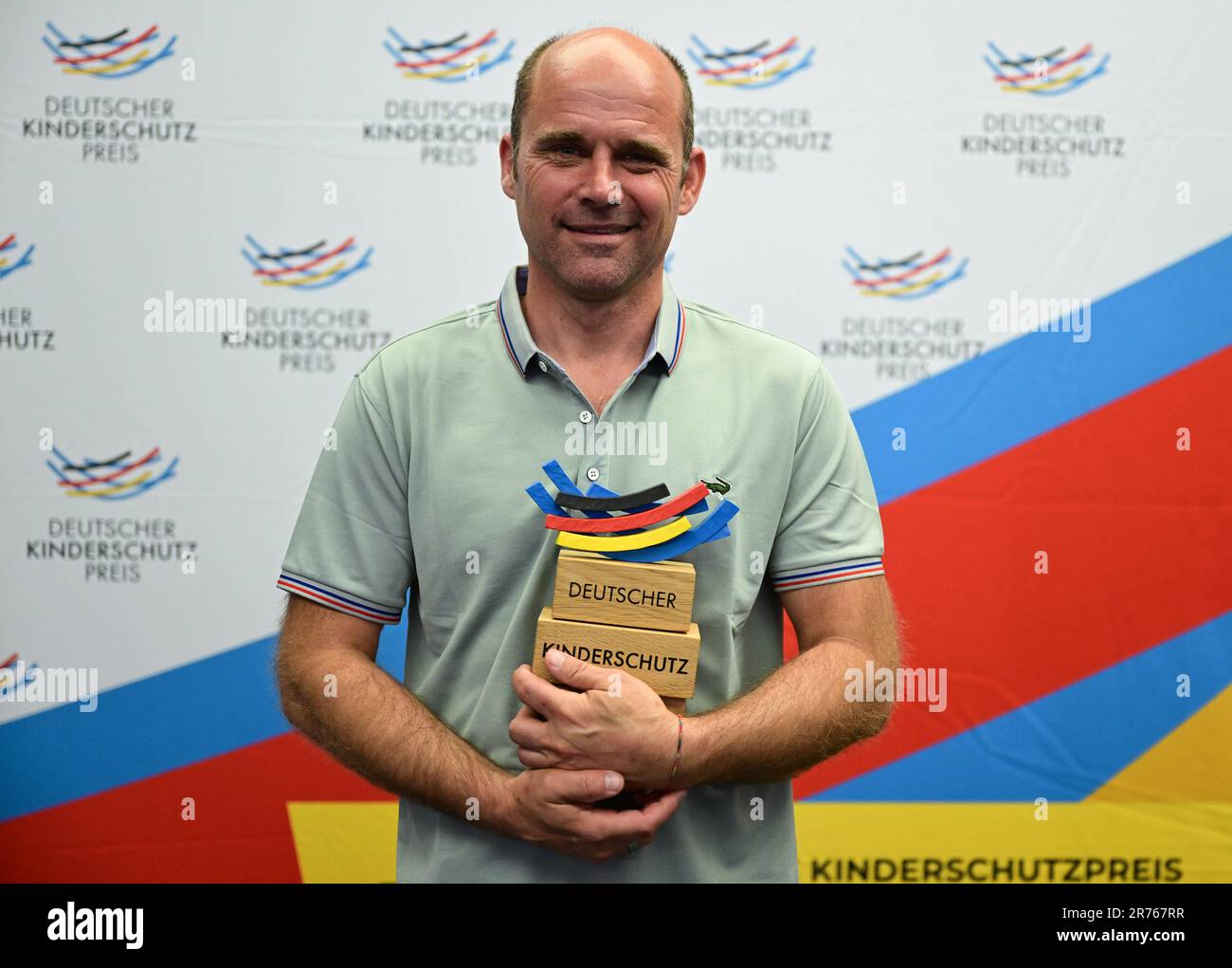 Mannheim, Germany. 13th June, 2023. Former top athlete Jan Hempel ...