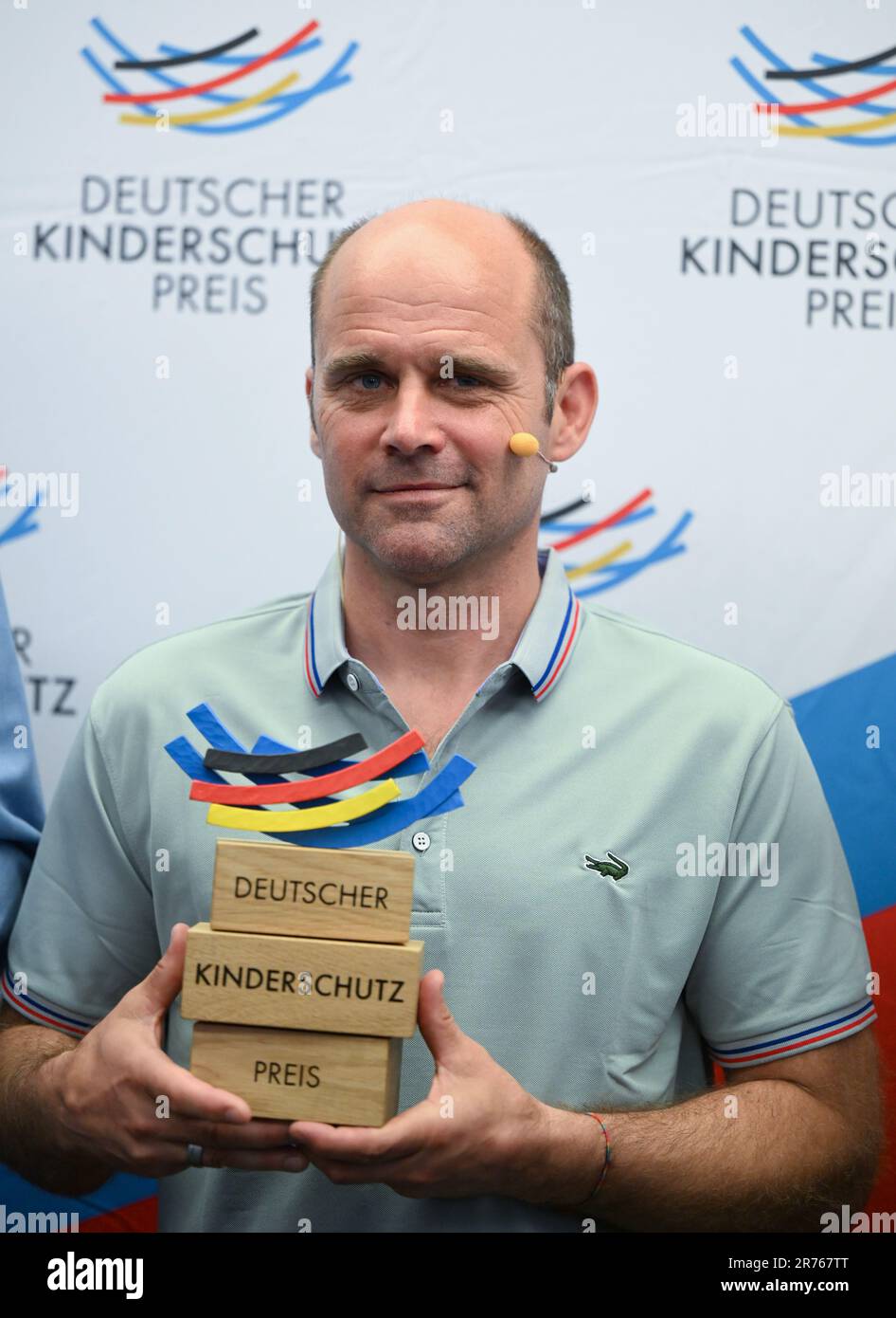 Mannheim, Germany. 13th June, 2023. Former top athlete Jan Hempel ...