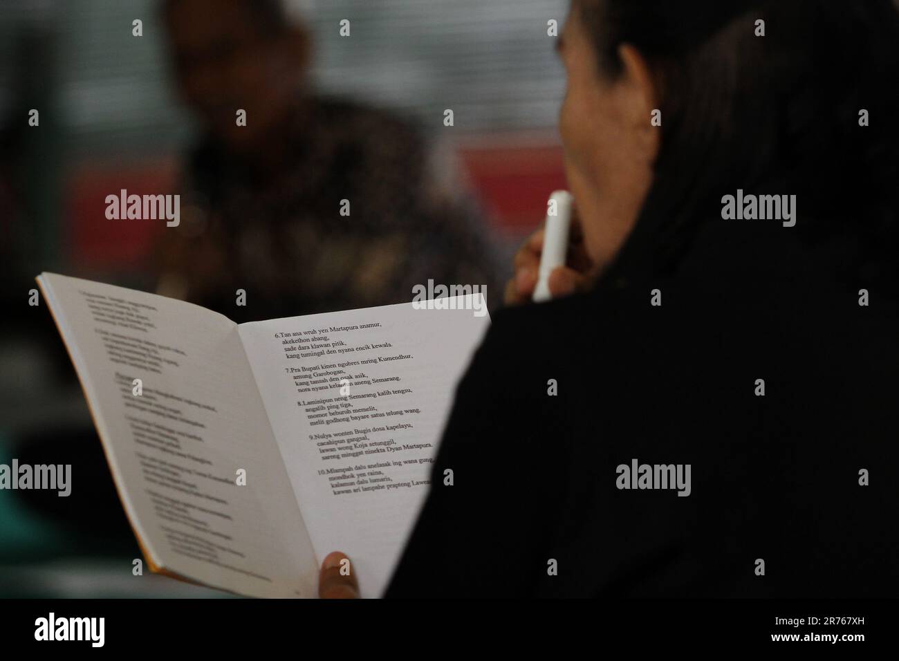 June 13, 2023, Yogyakarta, Yogyakarta, Indonesia: A woman attends a ...