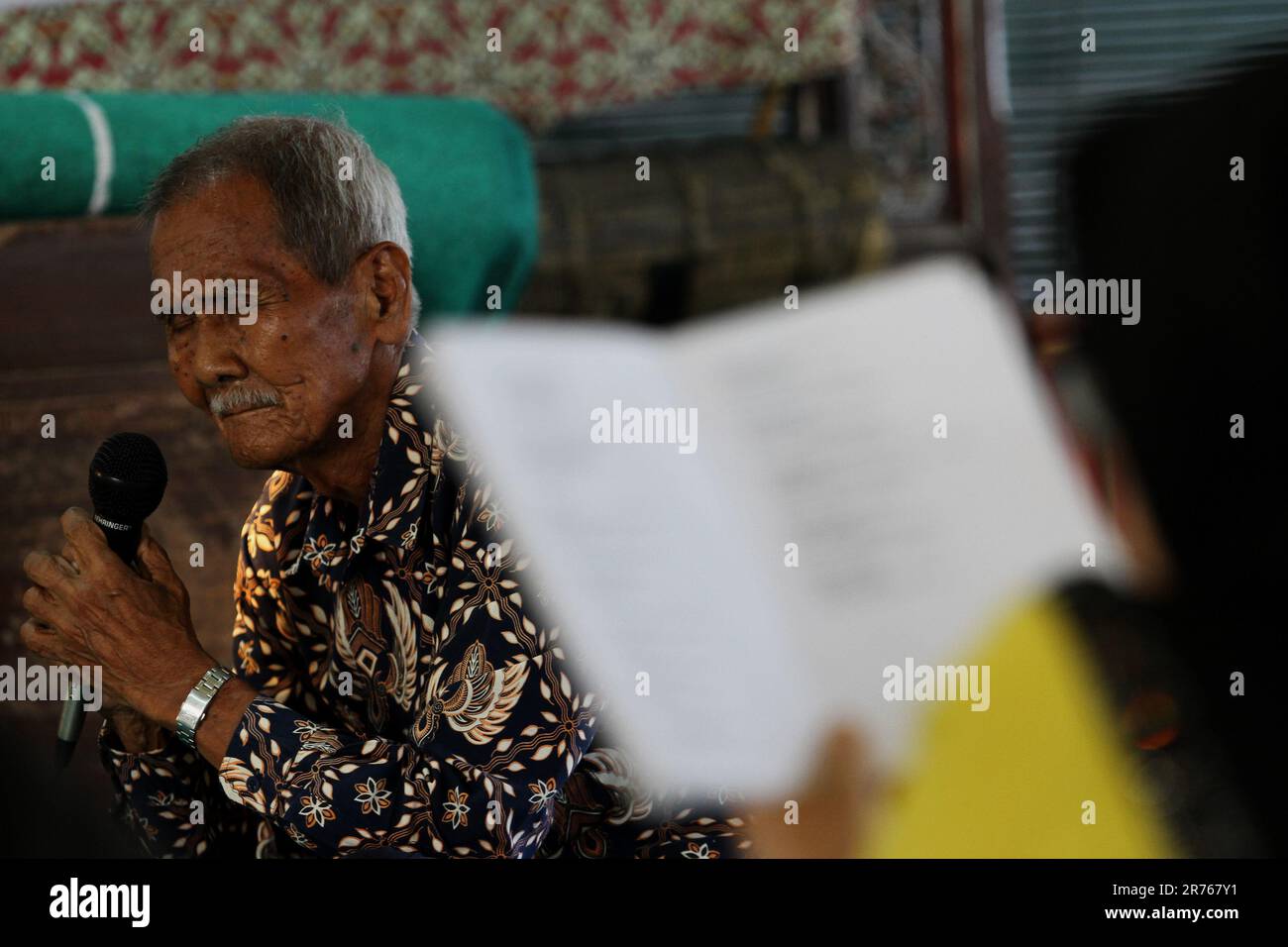 June 13, 2023, Yogyakarta, Yogyakarta, Indonesia: A teacher gave a ...