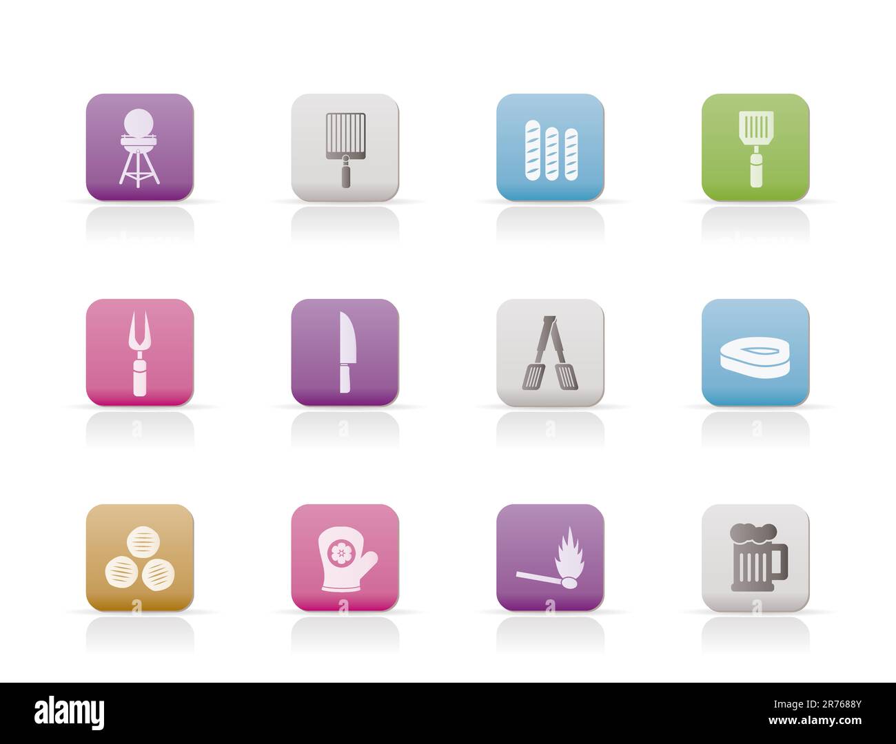 Barbecue site Cut Out Stock Images & Pictures - Alamy