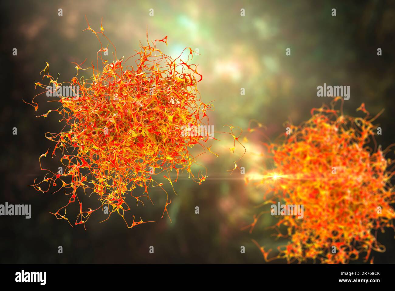 Cancer cells computer artwork hi-res stock photography and images - Alamy