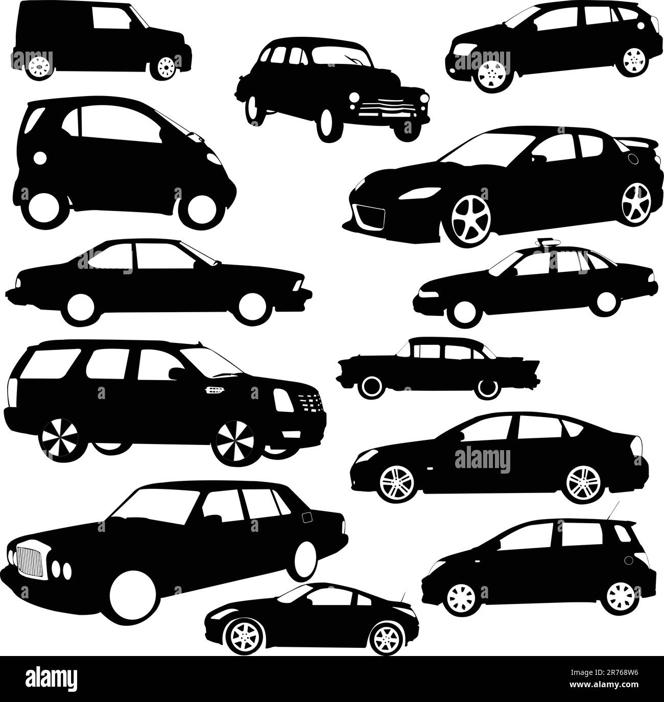 cars collection - vector Stock Vector Image & Art - Alamy