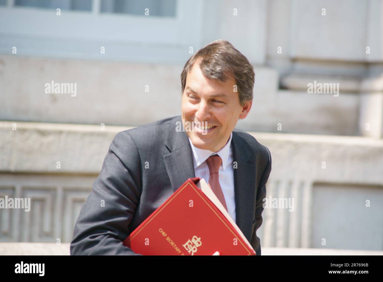 London, UK. 13th June, 2023. Ministers arrive for meetings in the ...