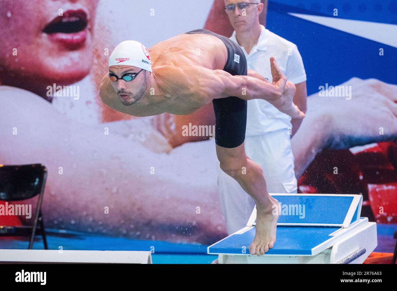 Rennes, France. 13th June, 2023. Roman Fuchs competes during the ...
