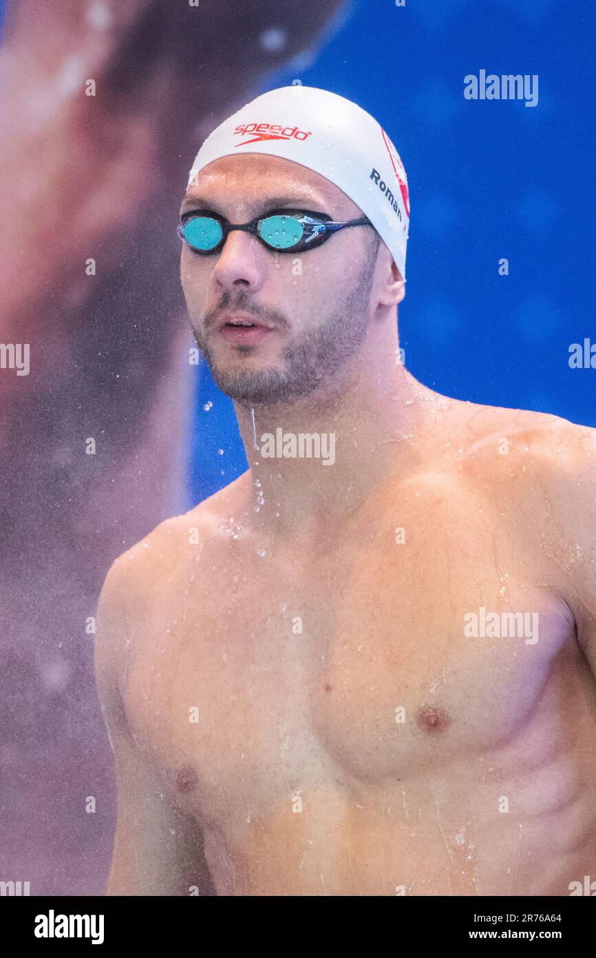 Rennes, France. 13th June, 2023. Roman Fuchs competes during the ...