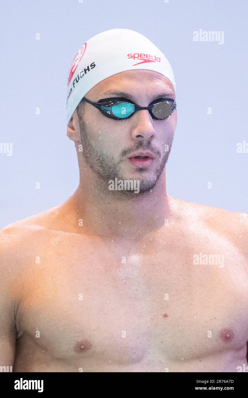 Rennes, France. 13th June, 2023. Roman Fuchs competes during the ...