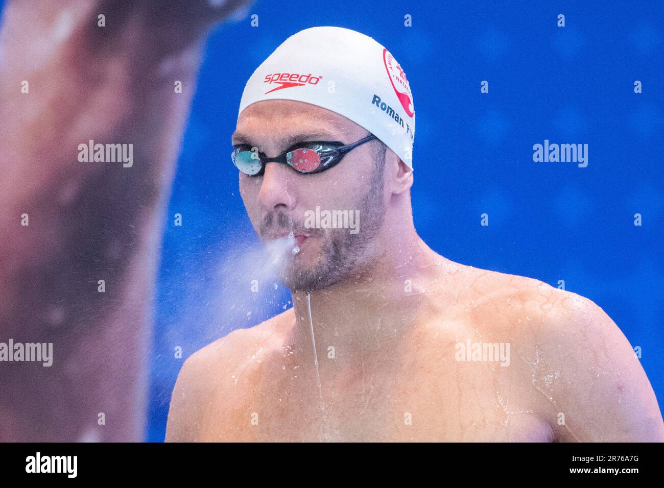 Rennes, France. 13th June, 2023. Roman Fuchs competes during the ...
