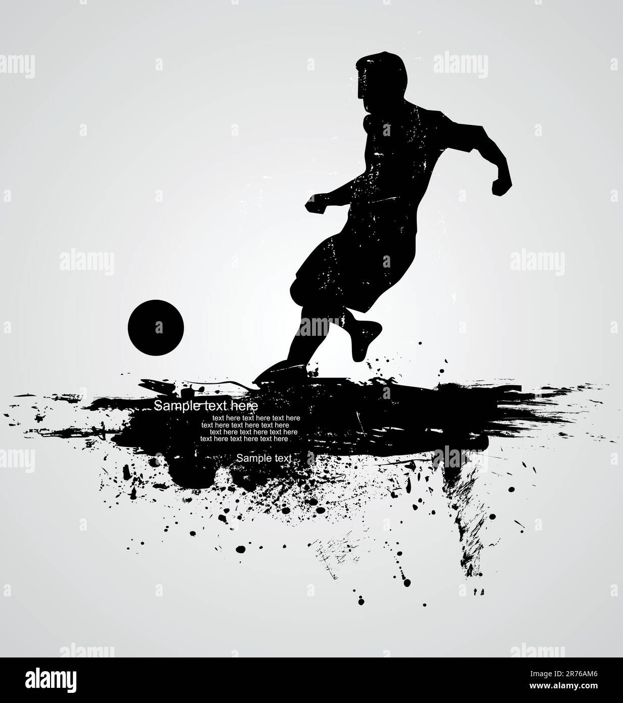 soccer player vector Stock Vector Image & Art - Alamy