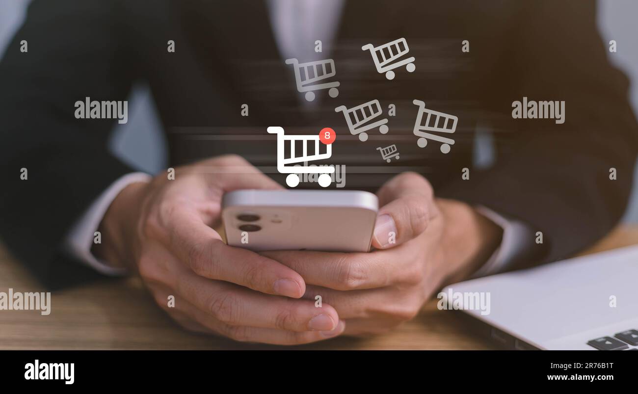 Transaction digital ordering store hi-res stock photography and images ...