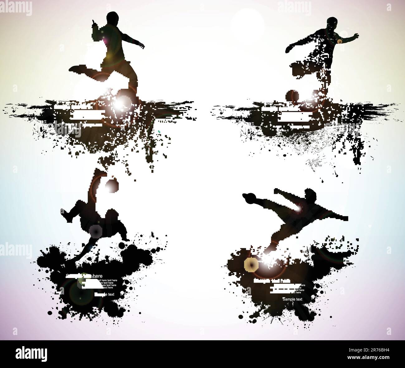 soccer player vector Stock Vector Image & Art - Alamy