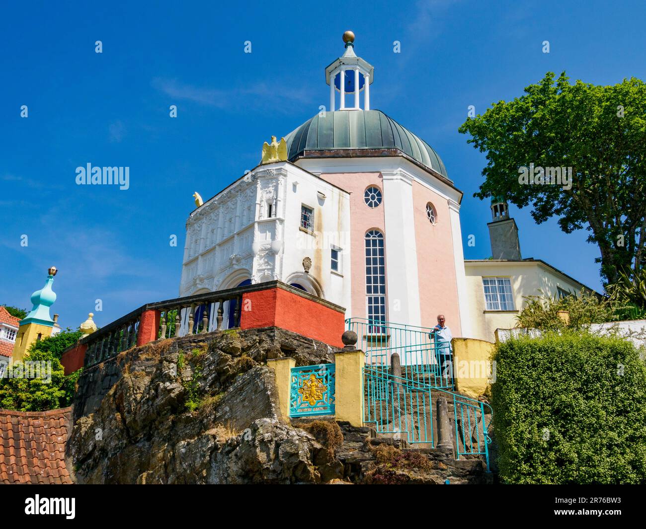 The Pantheon at Portmeirion North Wales UK - Italianate fantasy village ...