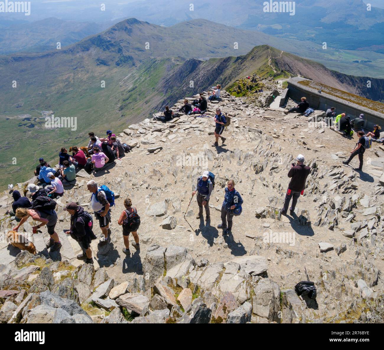 Cairn on snowdon hi-res stock photography and images - Alamy