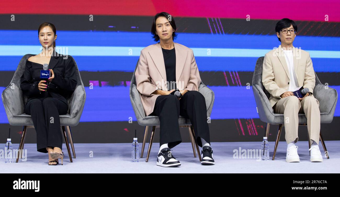 Seoul, South Korea. 13th June, 2023. (L to R) South Korean actress and ...