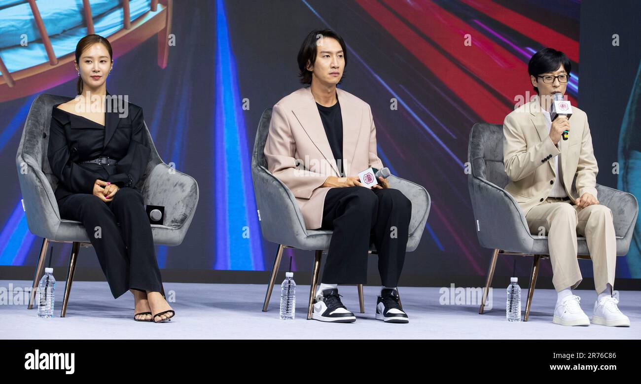 Seoul, South Korea. 13th June, 2023. (L to R) South Korean actress and ...
