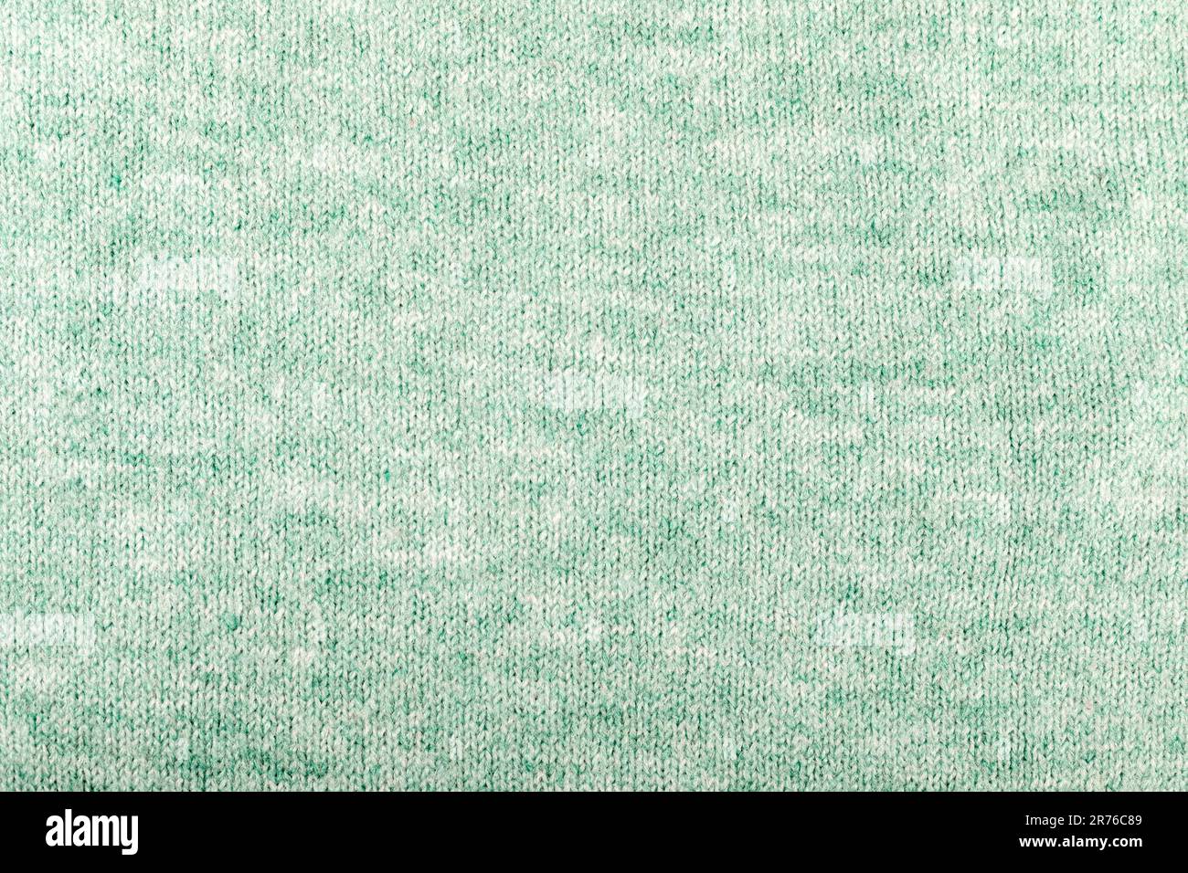 Wool knit texture in green color. Background and texture. Close-up ...