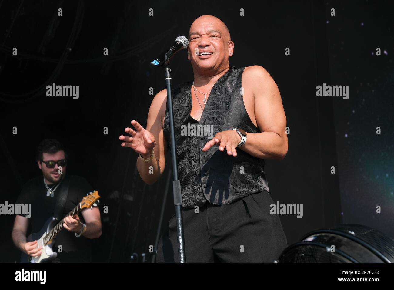 Steven Collazo of Odyssey performing at the Cambridge Club Festival ...