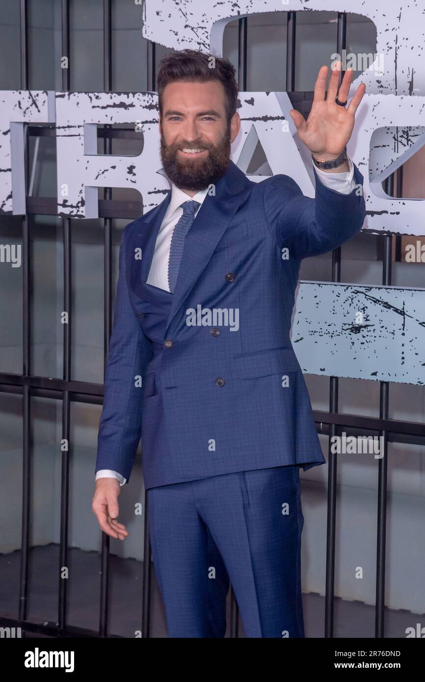 New York, United States. 12th June, 2023. Sam Hargrave attends the ...