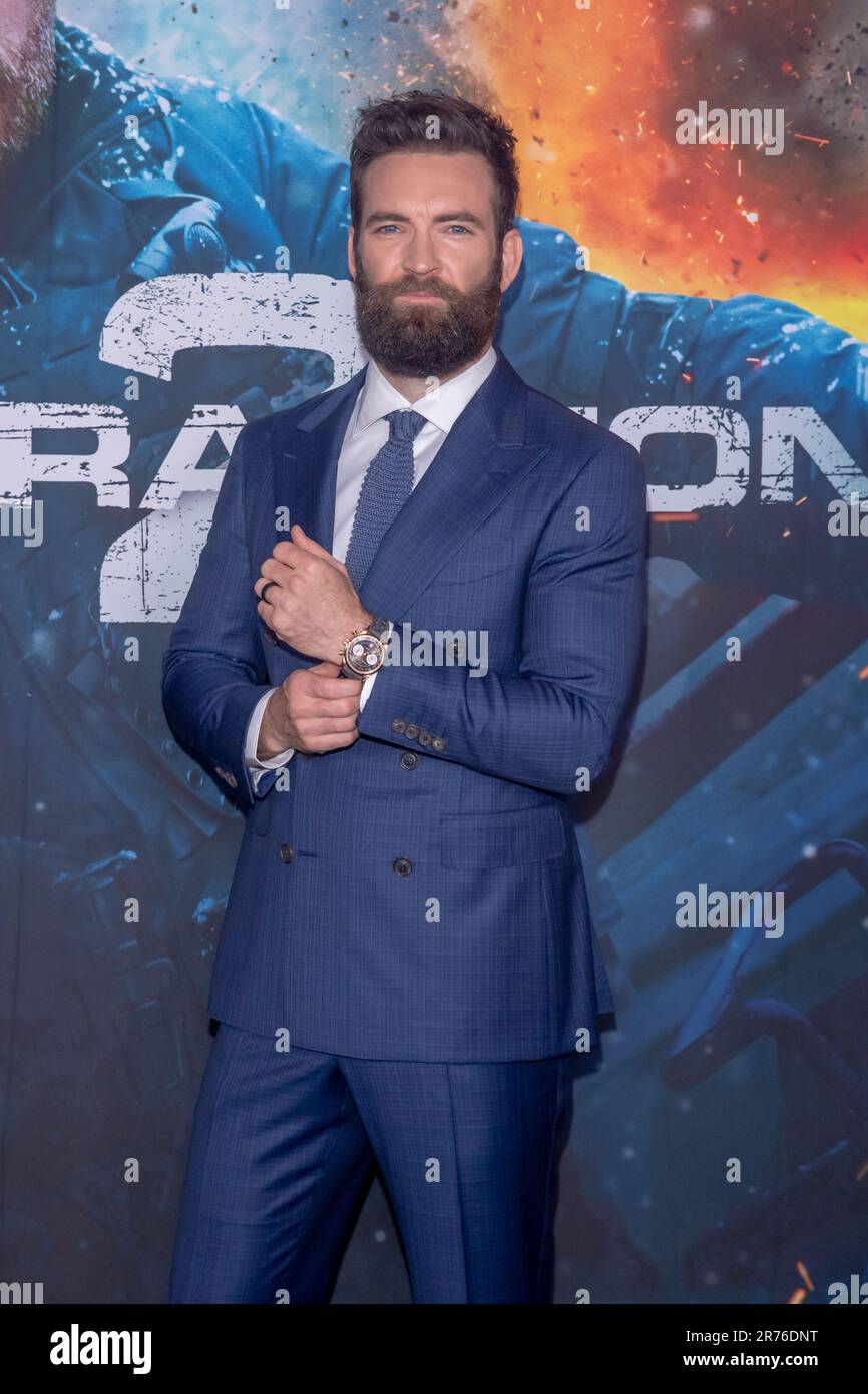 New York, United States. 12th June, 2023. Sam Hargrave attends the ...