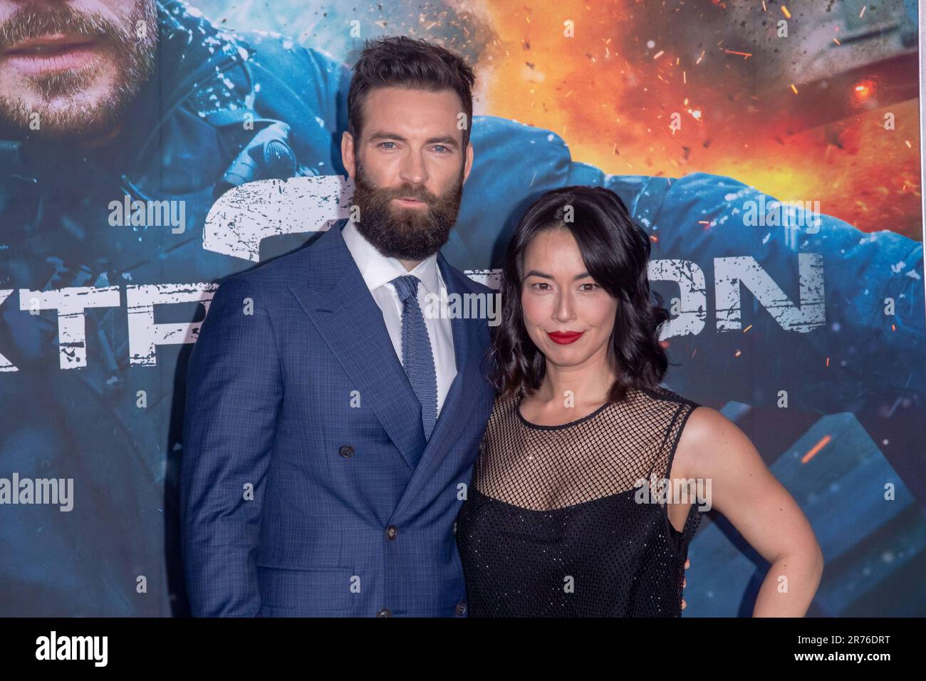 New York, United States. 12th June, 2023. Sam Hargrave and Rachel ...