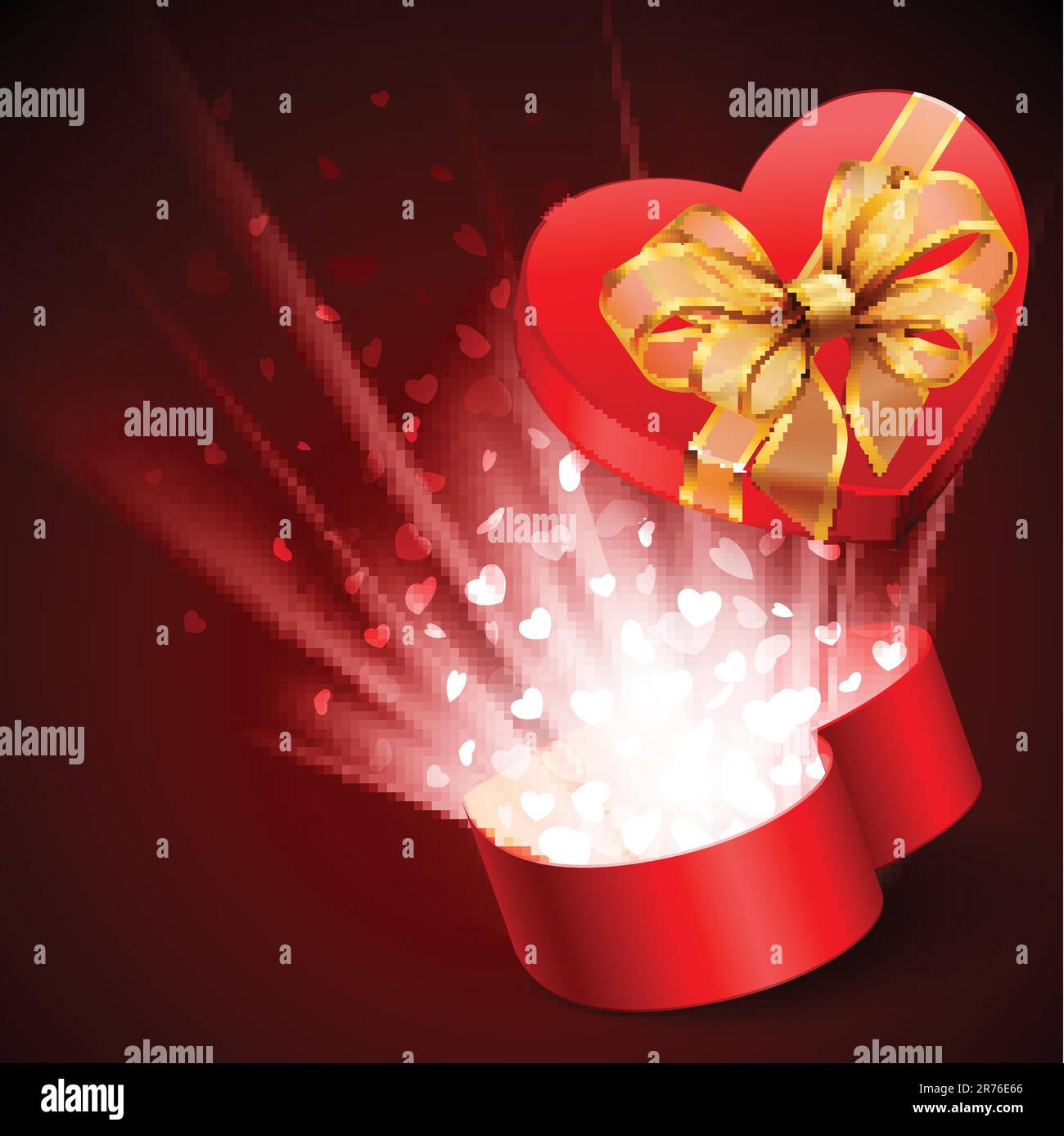Glow inside box Stock Vector Images - Alamy