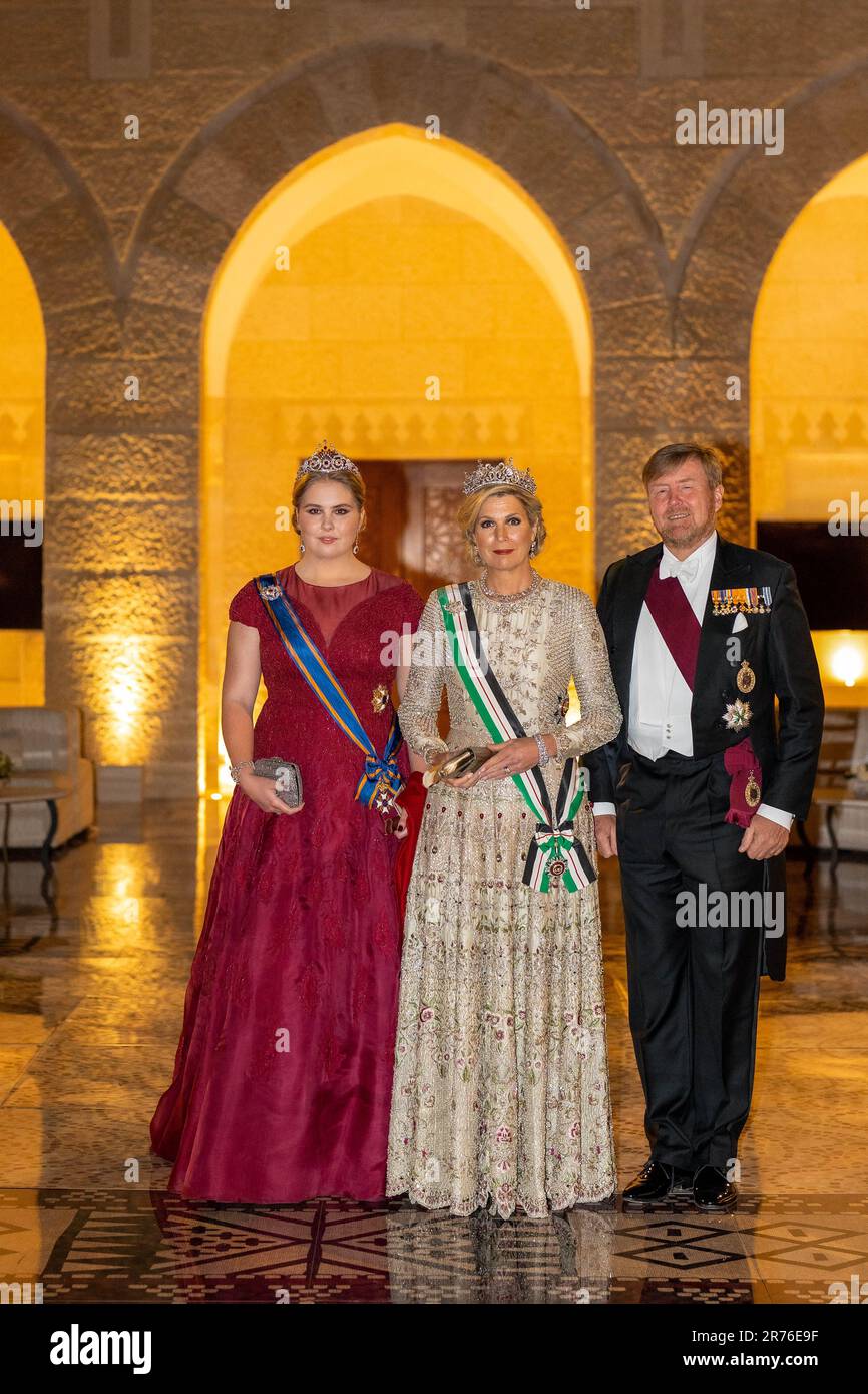 Amman, Jordan. 01st June, 2023. Willem-Alexander of the Netherlands ...