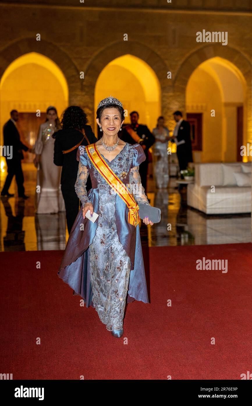 Amman, Jordan. 01st June, 2023. Japan's Princess Hisako of Takamado ...