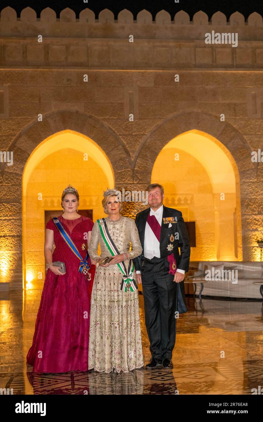 Amman, Jordan. 01st June, 2023. Willem-Alexander of the Netherlands ...