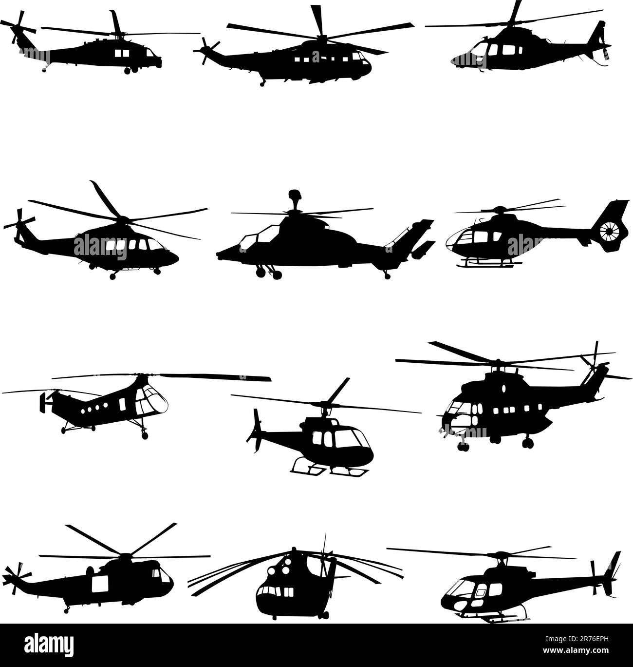 Helicopter clipart hi-res stock photography and images - Alamy