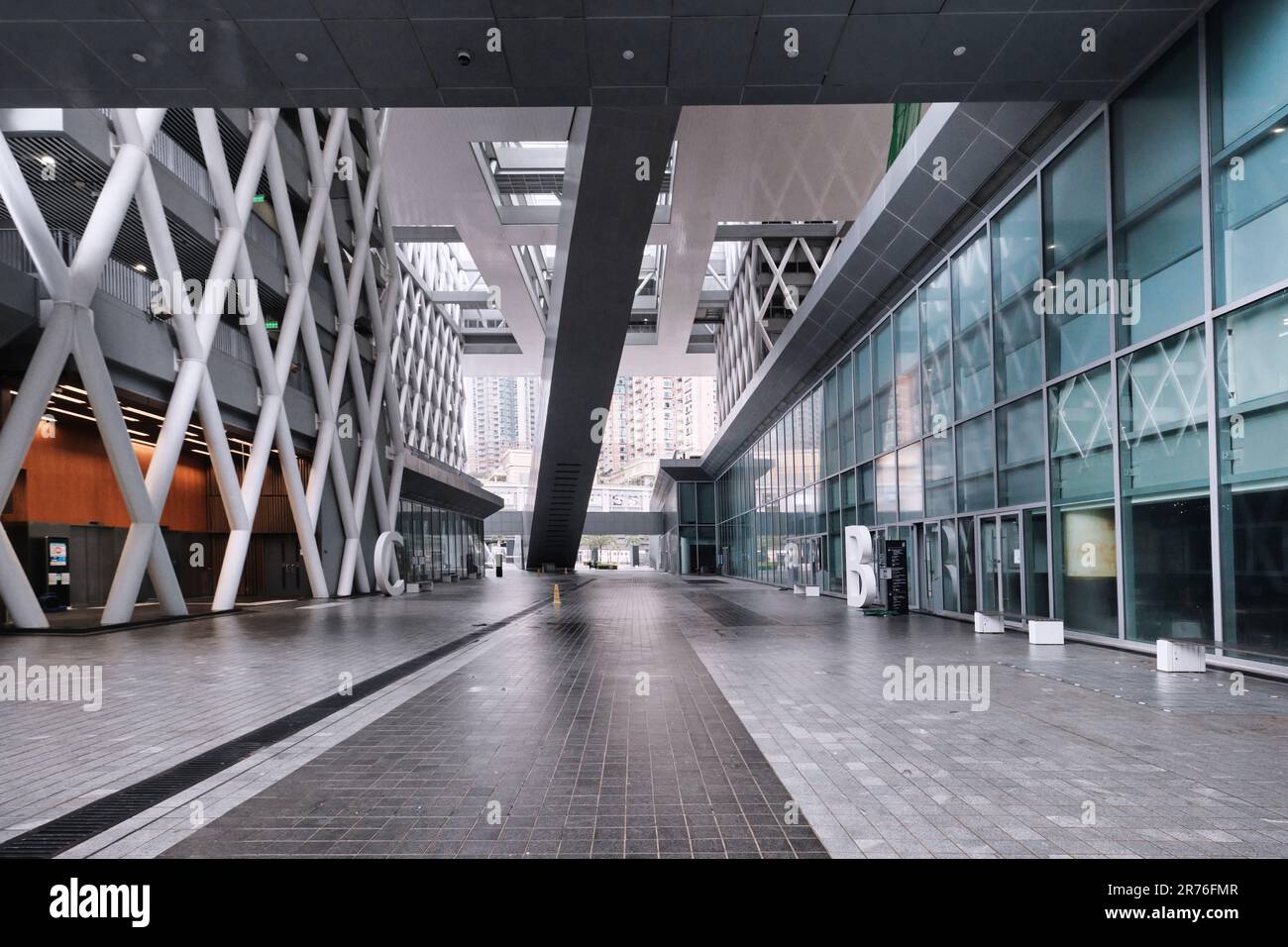 Tseung Kwan O, Hong Kong - April 12 2023: Hong Kong Design Institute ...