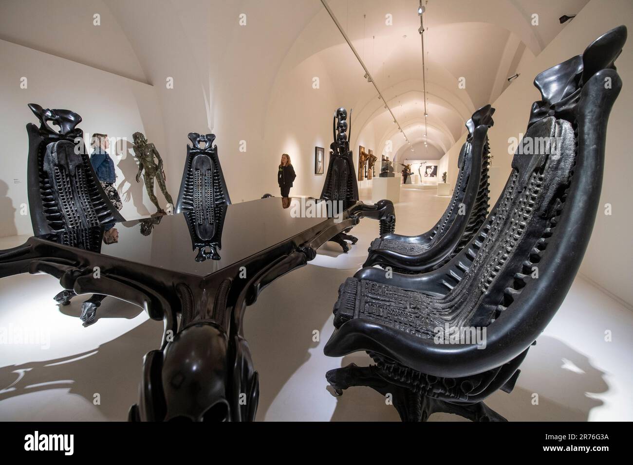 Hluboka Nad Vltavou, Czech Republic. 13th June, 2023. Exhibition ...