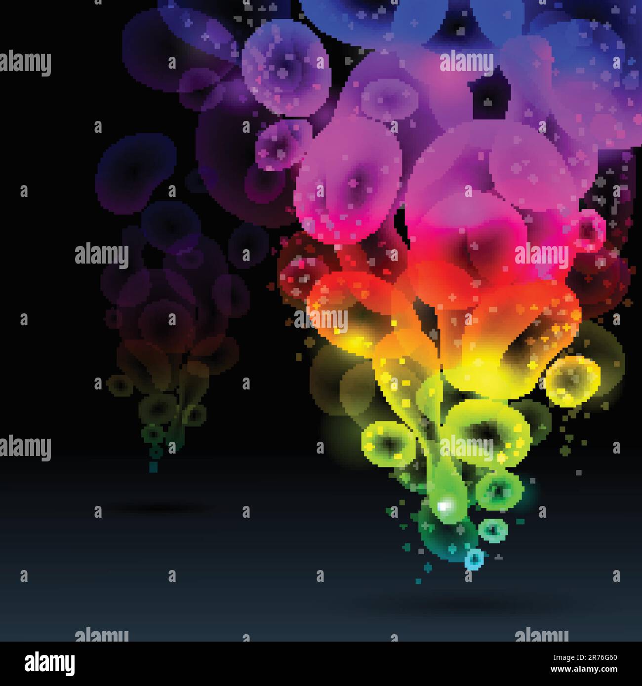 Abstract background, vector rainbow illustration Stock Vector Image ...